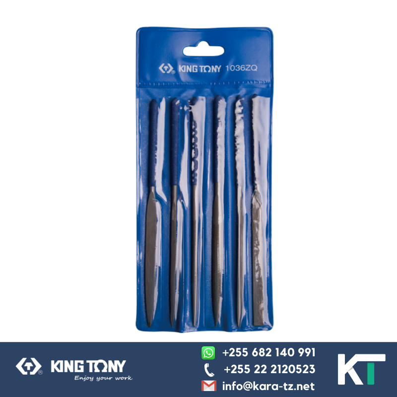 King Tony Needle File Set [6 pcs] - Kara Traders Ltd.